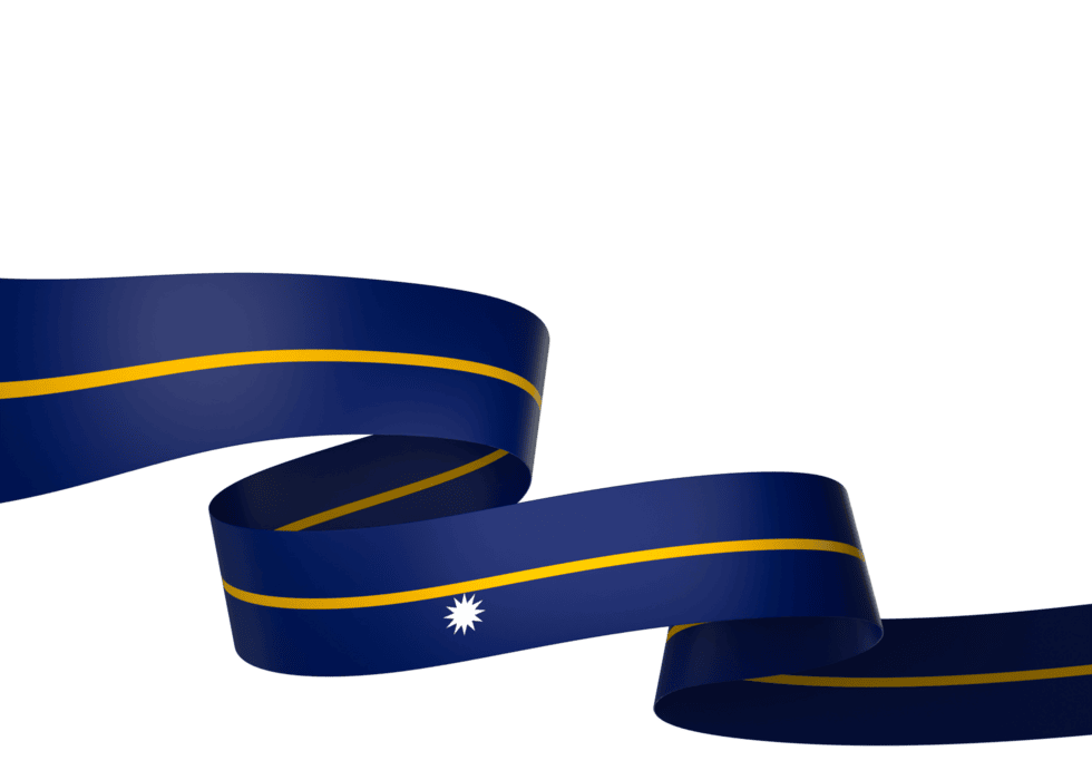 Blue And Gold Ribbon PNGs for Free Download