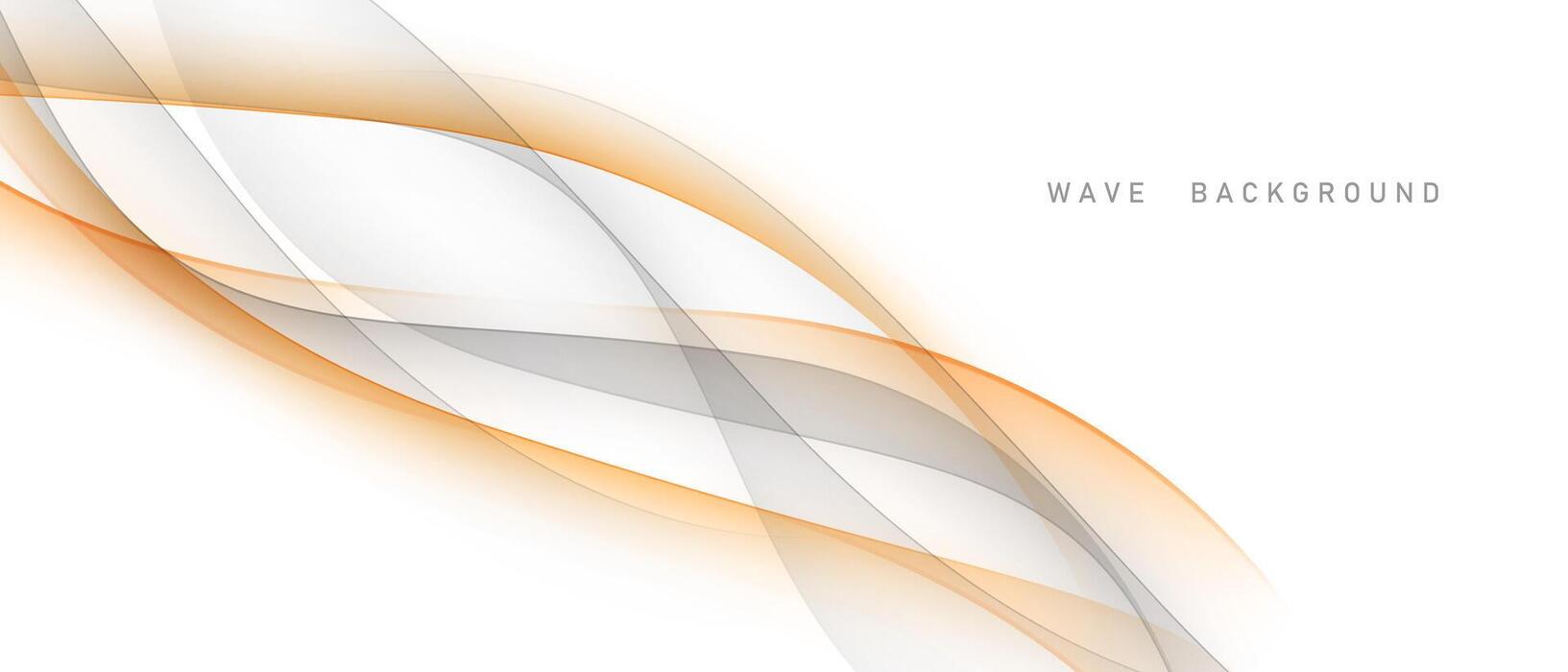 Orange Abstract Wave Vector Art, Icons, and Graphics for Free Download