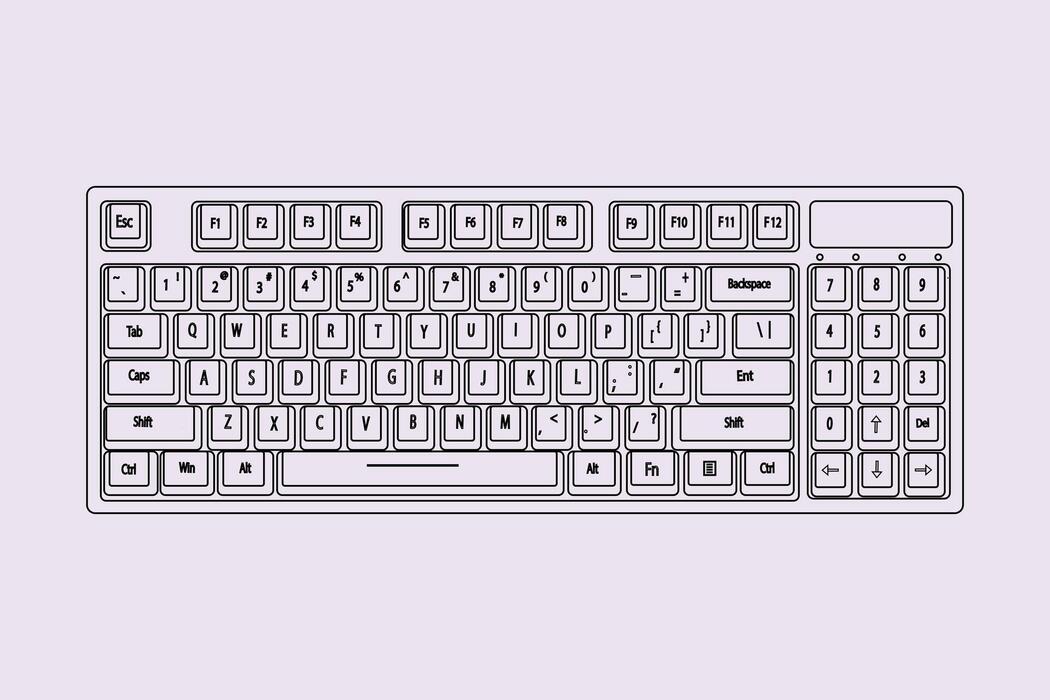 Keyboard Layout Vector Art, Icons, and Graphics for Free Download