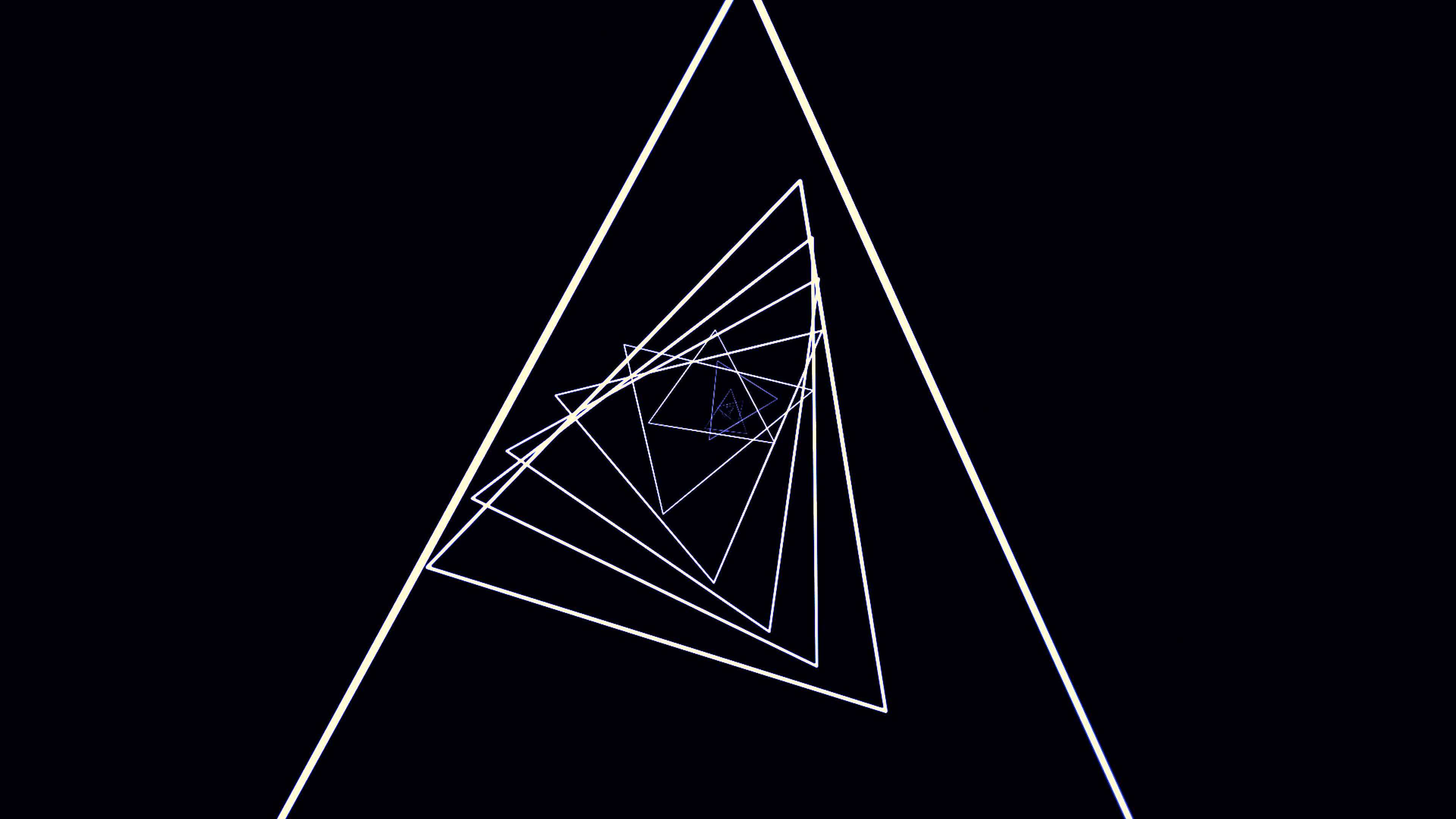 Abstract Motion Graphics With Colored Spiral Parametric Motion