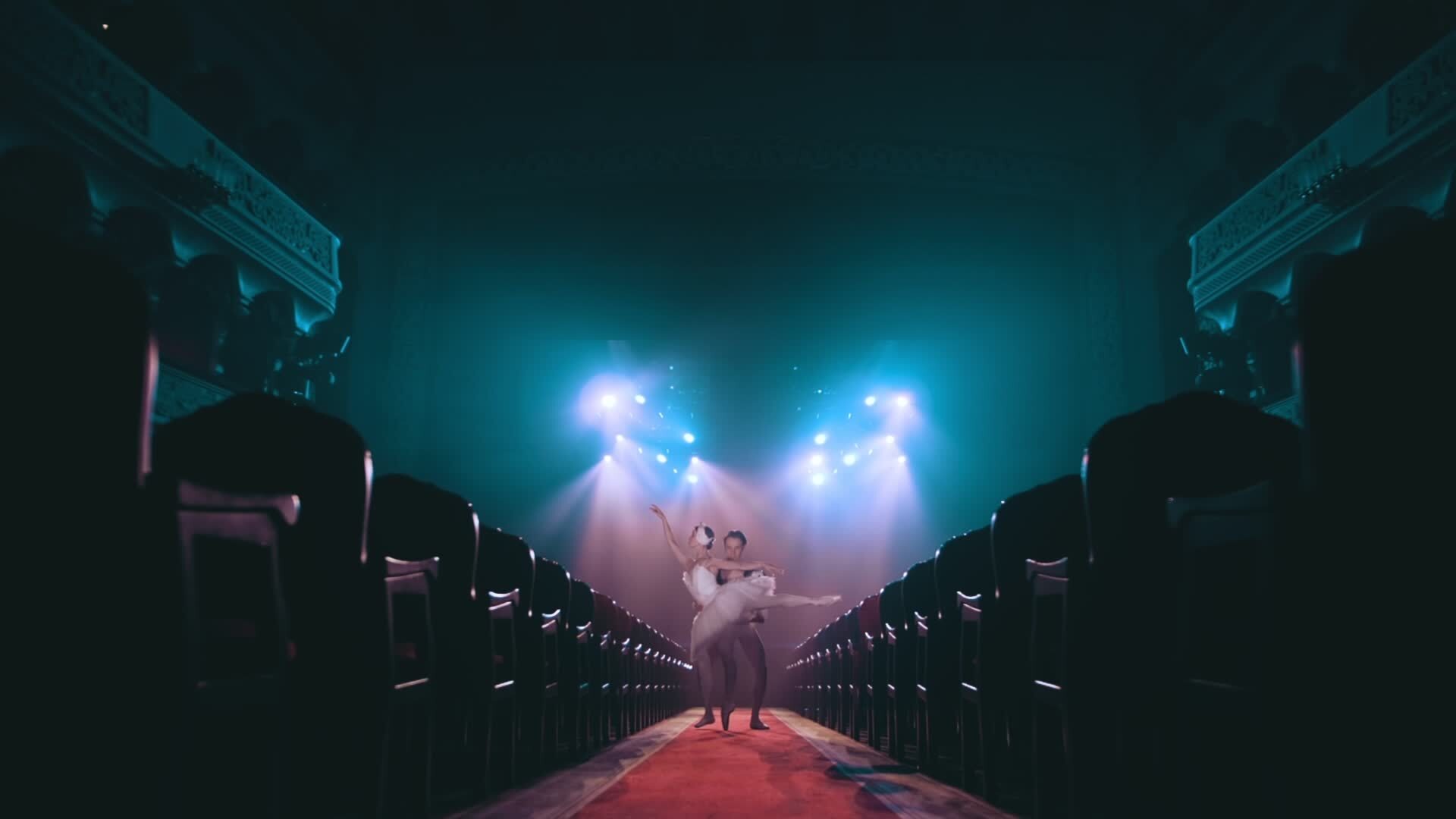 Professional Duet Of Ballet Dancers Beautiful Ballet Couple Young