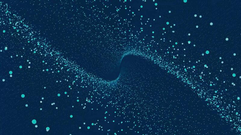 Camera moving into a 3d grid infinite space loop. High Definition ...