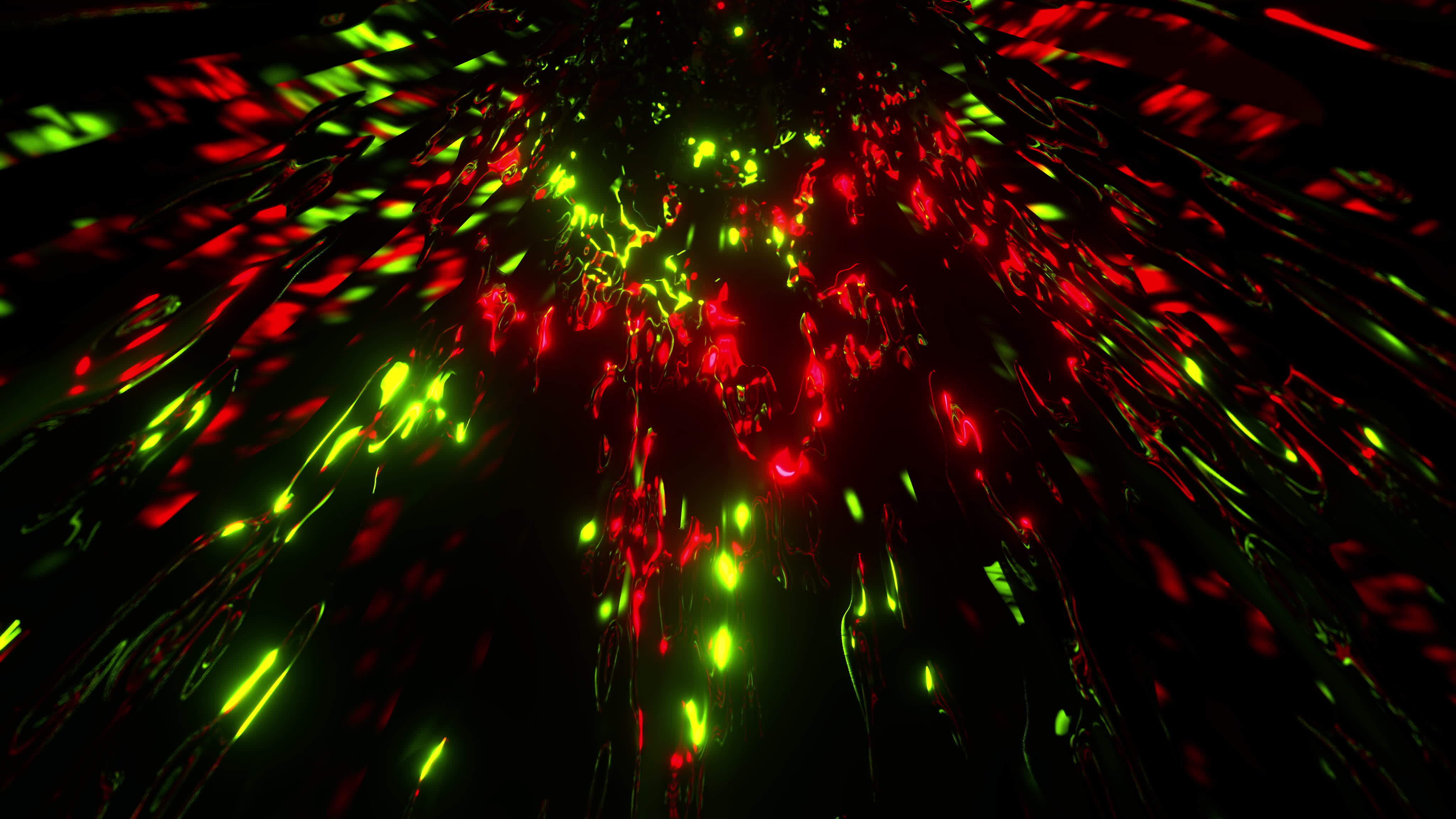 3d Motion Loop Of Tunnel Epic Abstract Colorful Futuristic Spiral