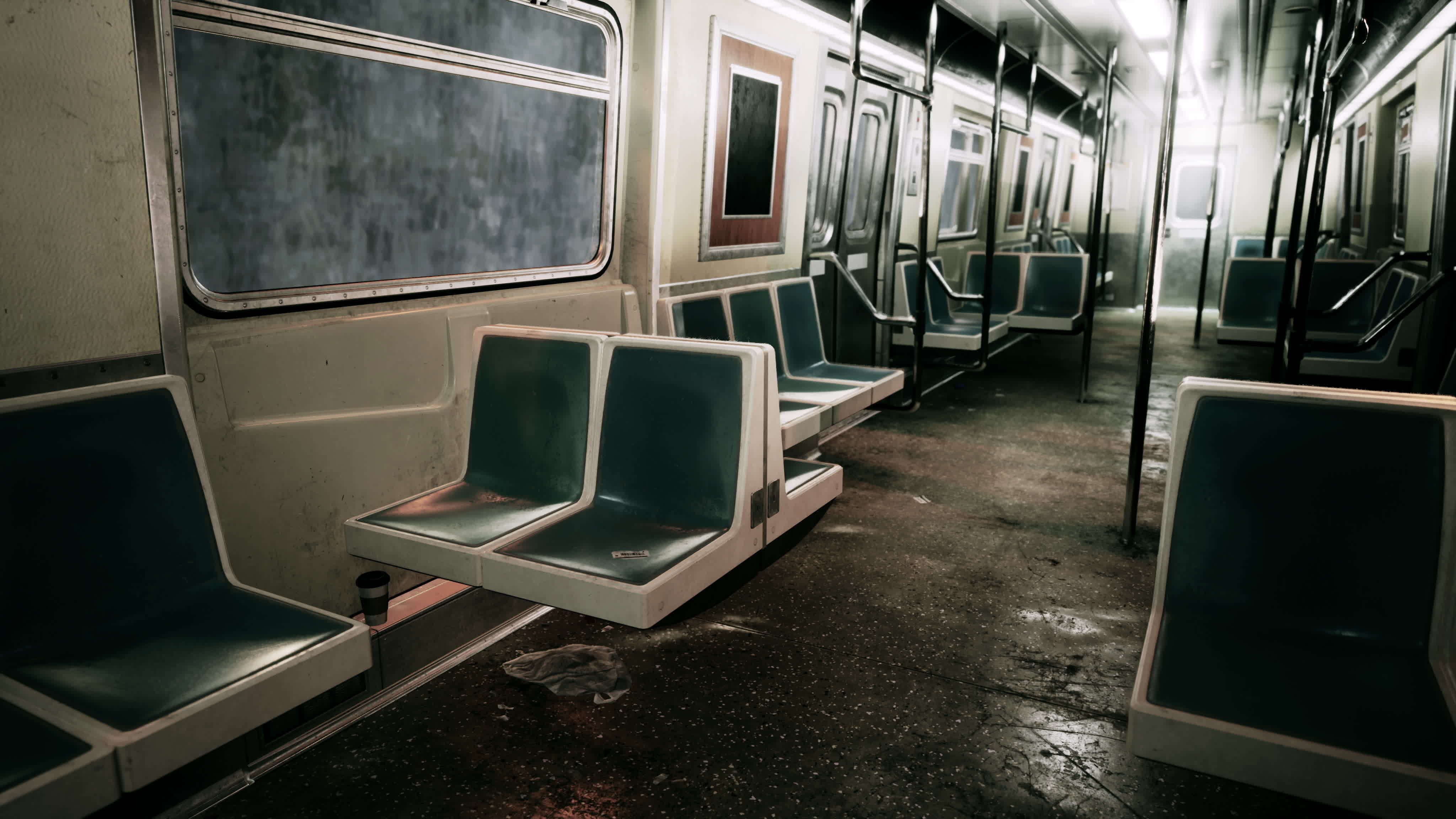 An empty subway car with vacant seats in the metro underground 38450129 ... An empty subway car with vacant seats in the metro underground 38450129 ...