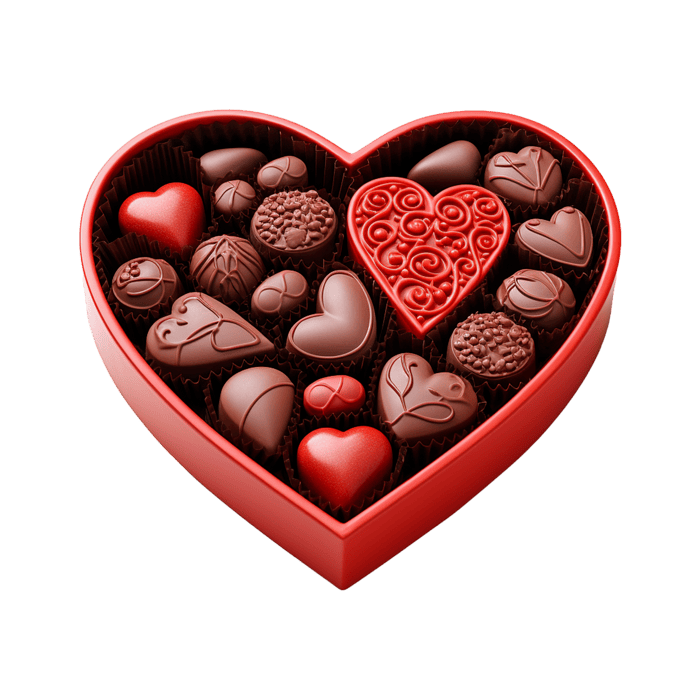 Valentines Day Chocolates PNGs for Free Download