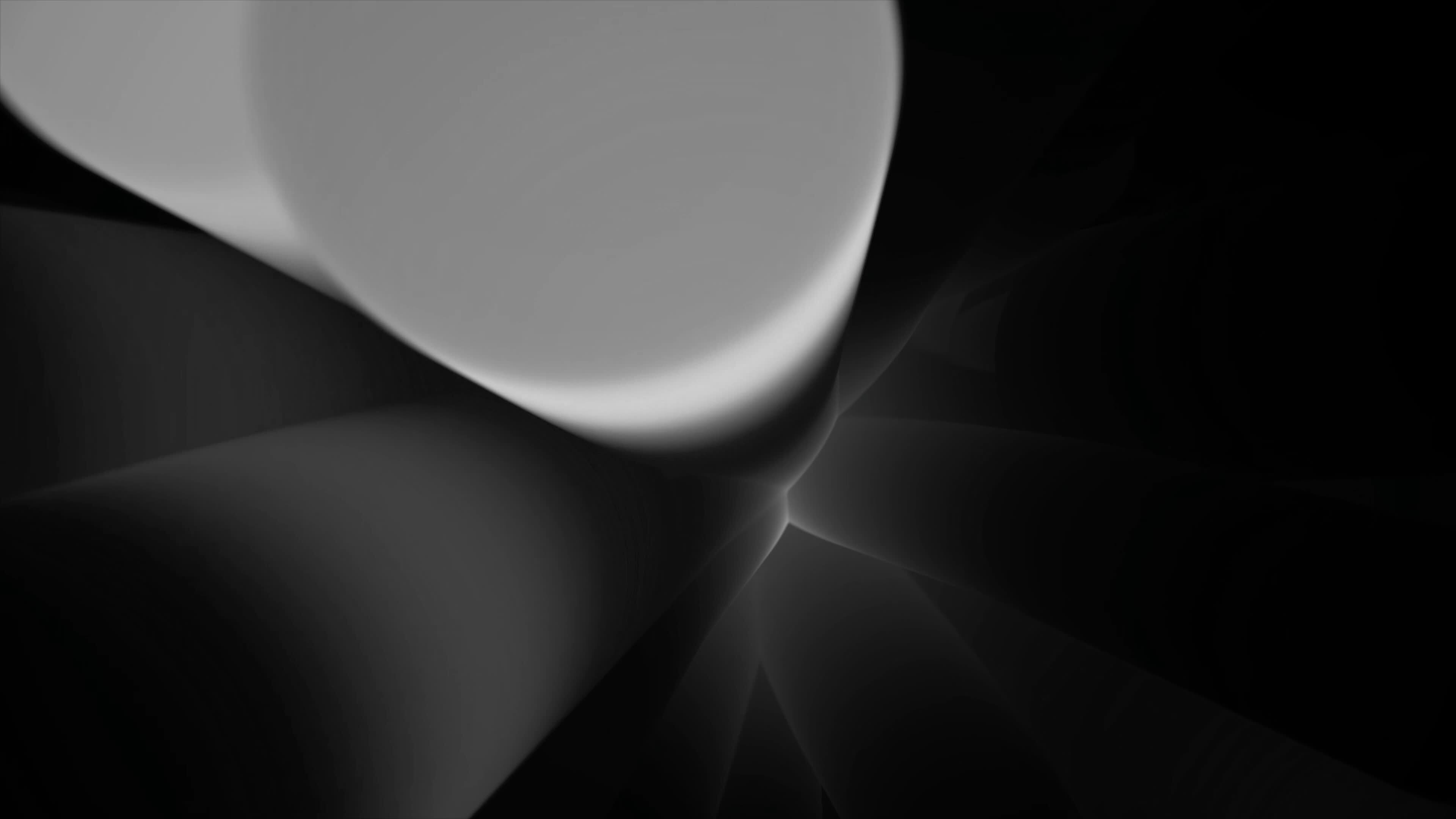 Defocused Particle Form Abstract Animated Dark Background Abstract Energy Effect For Your