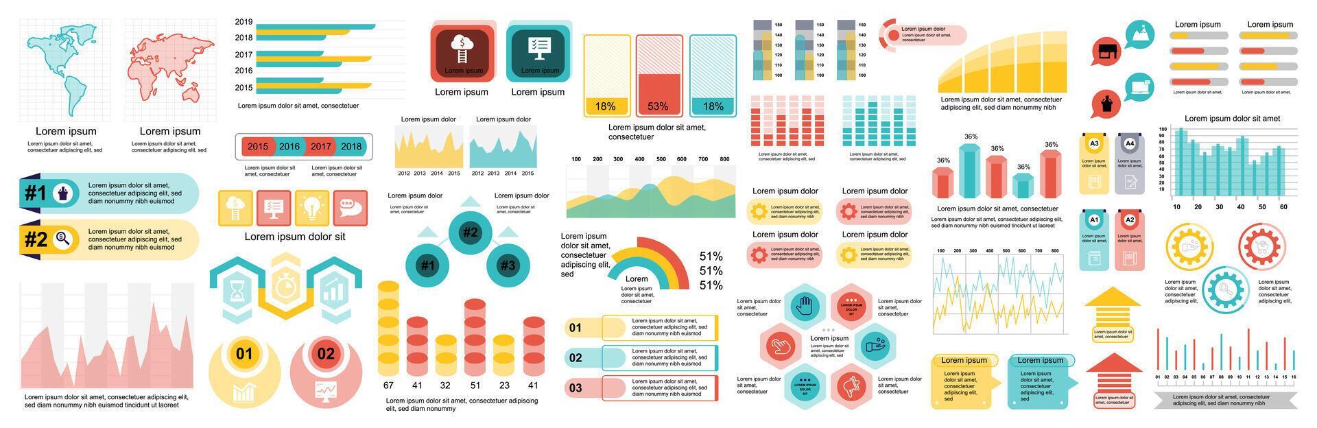 Powerpoint Infographic Vector Art, Icons, and Graphics for Free Download