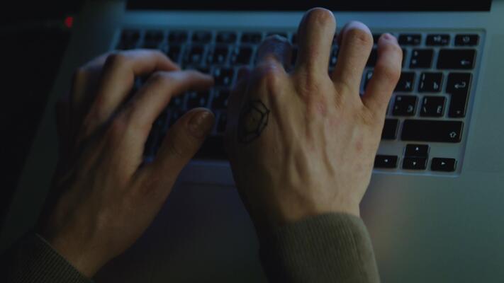 Hacker Typing Stock Video Footage for Free Download