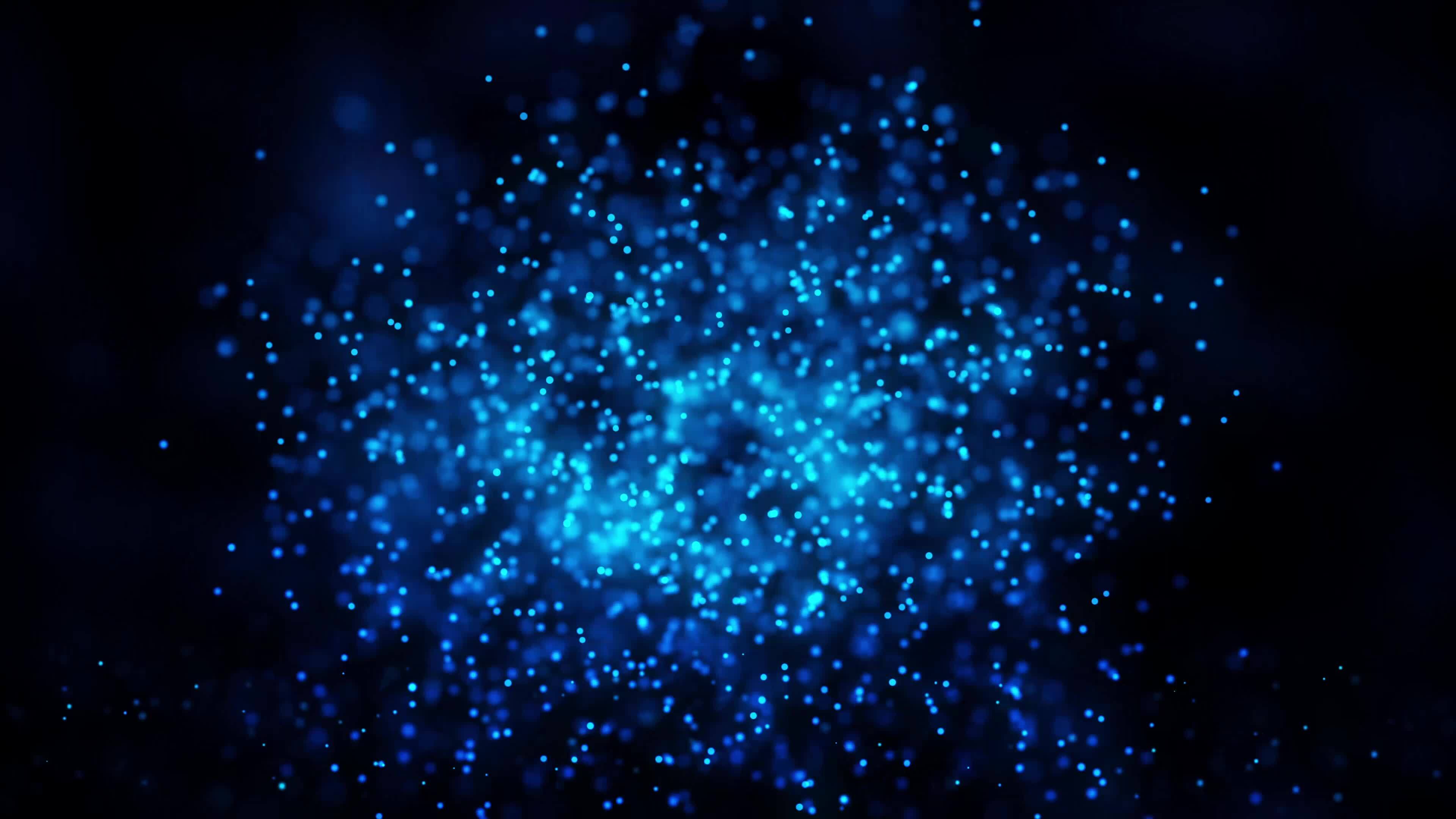 Animation Of Plexus Network From Like Button Symbol On Colorful Background With Flowing Of