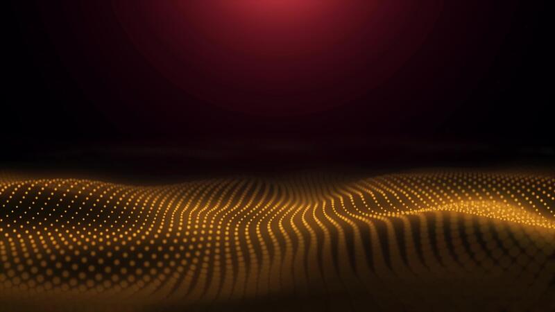 Abstract background with wavy color lines. Abstract animation wave ...
