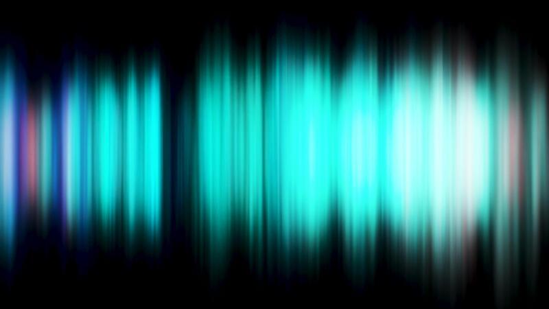 Abstract Motion Background Shining Lights Energy Waves And Particles Seamless Loop Able