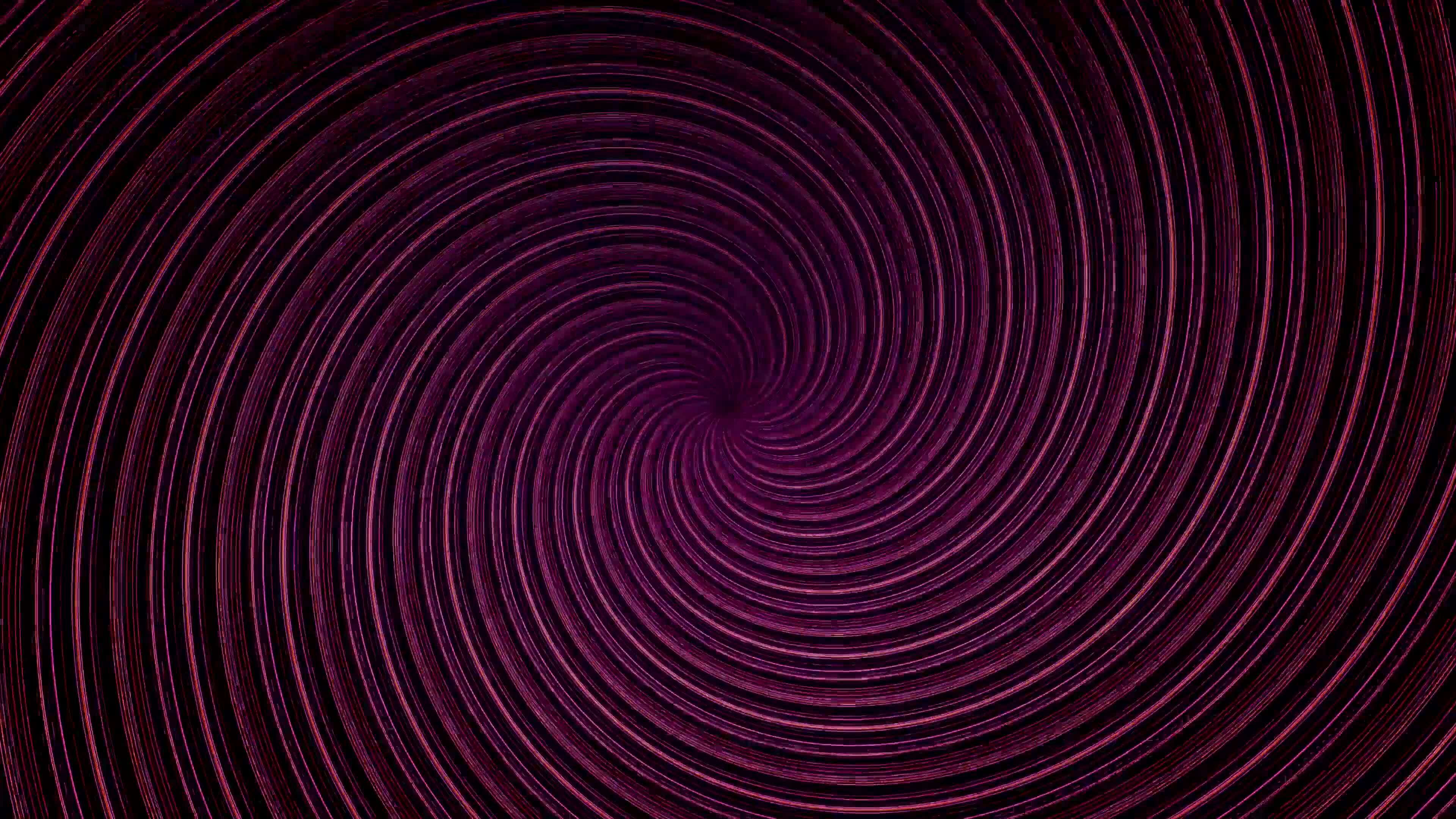 Abstract Spiral Rotating And Twisting Lines Computer Generated Background 3d Rendering
