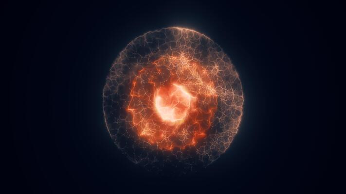 Exploding Planet Stock Video Footage for Free Download