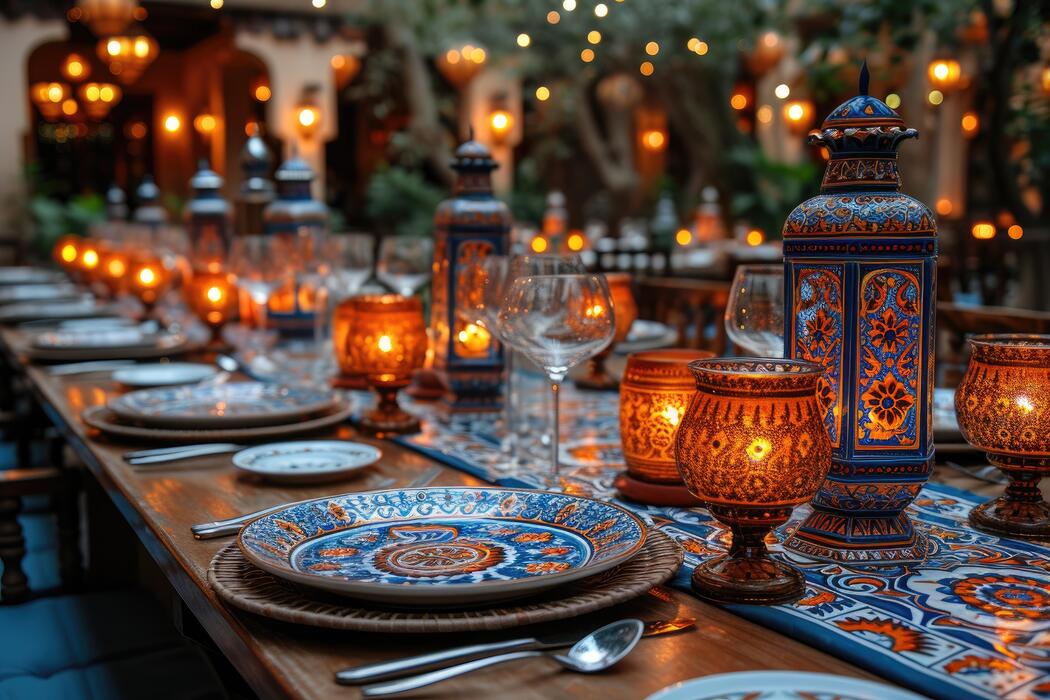 Arabian Dinner Stock Photos, Images and Backgrounds for Free Download