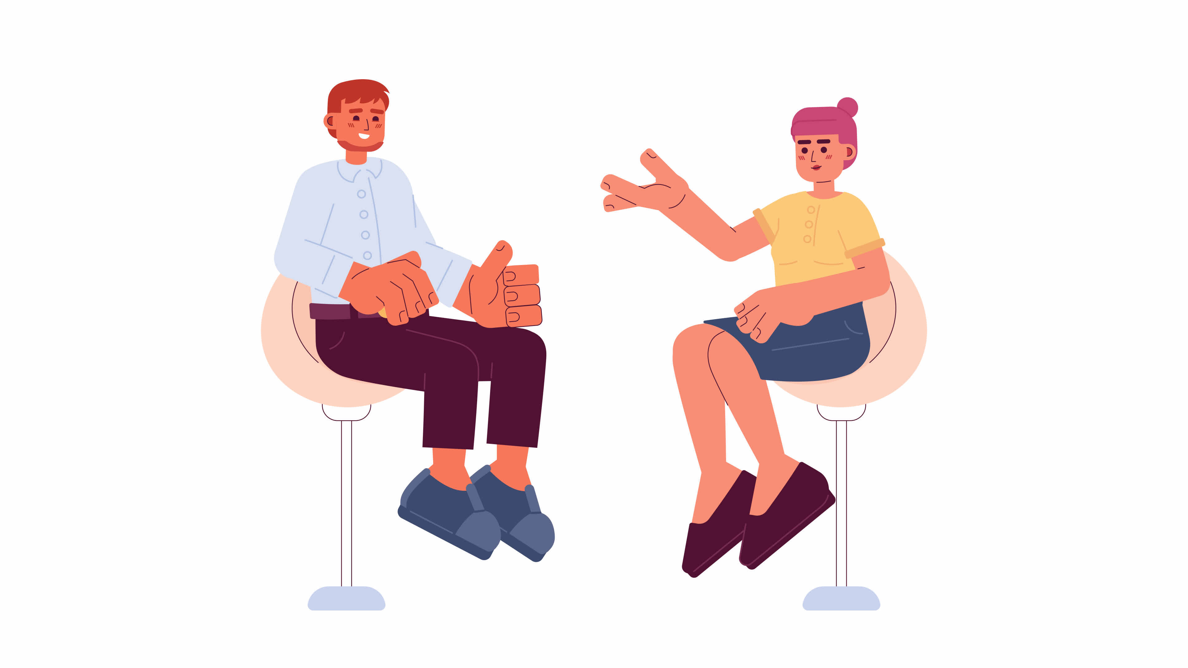 Special guest presenter conference cartoon animation. Asian female ... Special guest presenter conference cartoon animation. Asian female ...