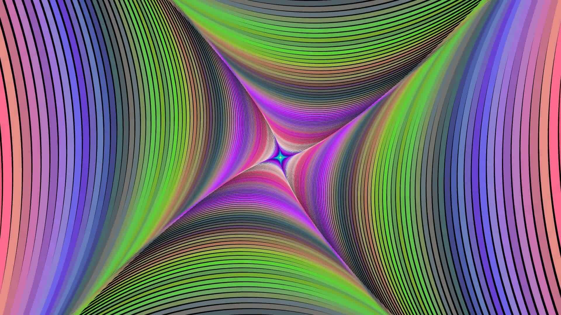 Colorful Abstract Spiral Background Seamless Loop Motion Graphic
