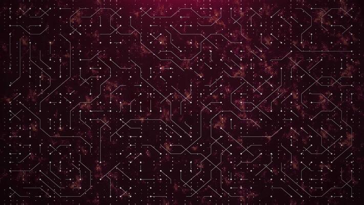 Animated Background Circuit Stock Video Footage For Free Download