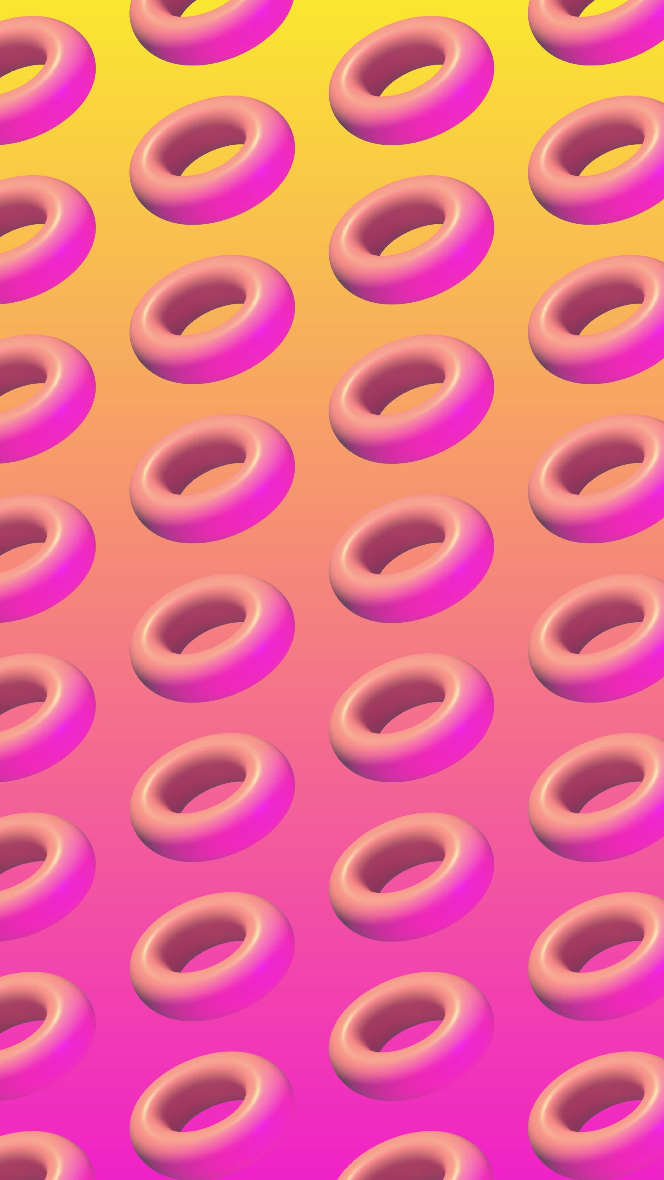 3d Donuts Stock Video Footage for Free Download