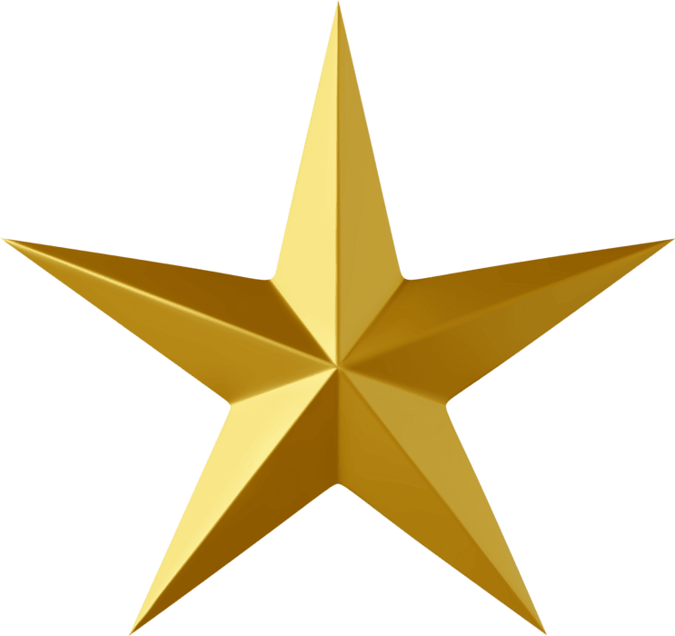 3d Star PNGs for Free Download