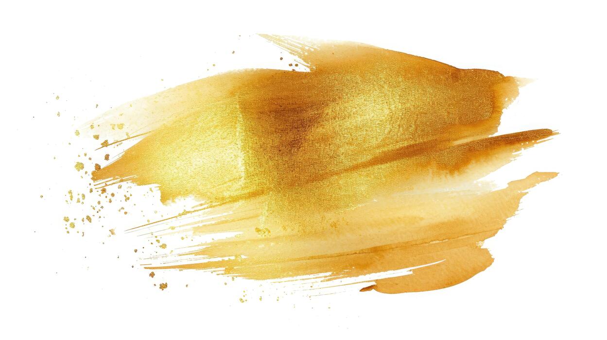 Gold Paint Brush Stroke Stock Photos, Images and Backgrounds for Free ...