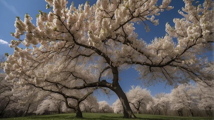 Cherry Blossom Tree Stock Photos, Images and Backgrounds for Free Download