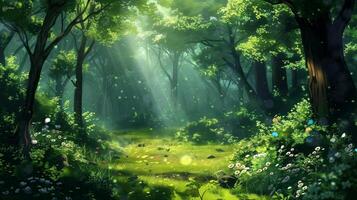 Forest Background Stock Video Footage for Free Download