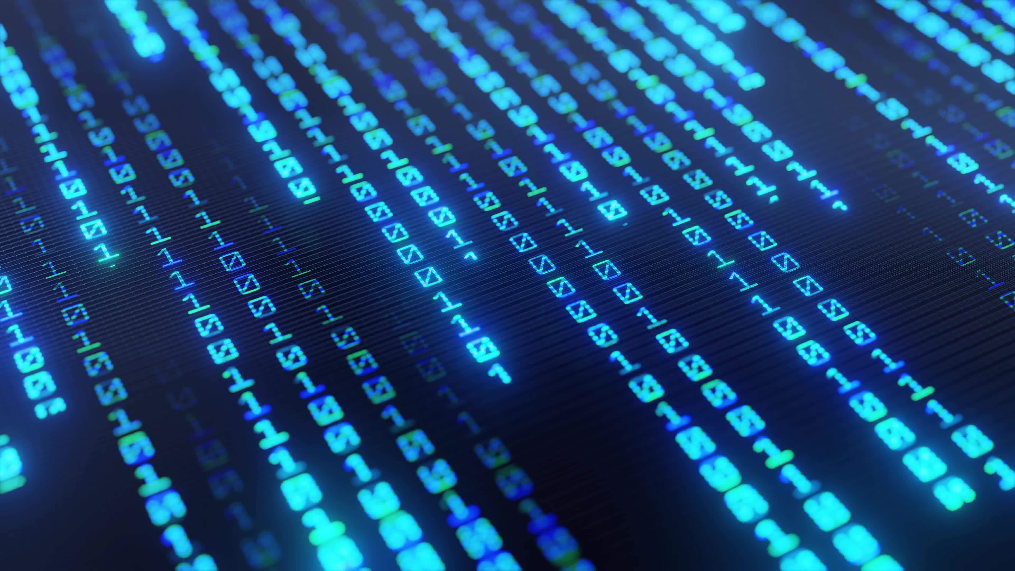 coding on screen monitor matrix animation background 39001433 Stock ...