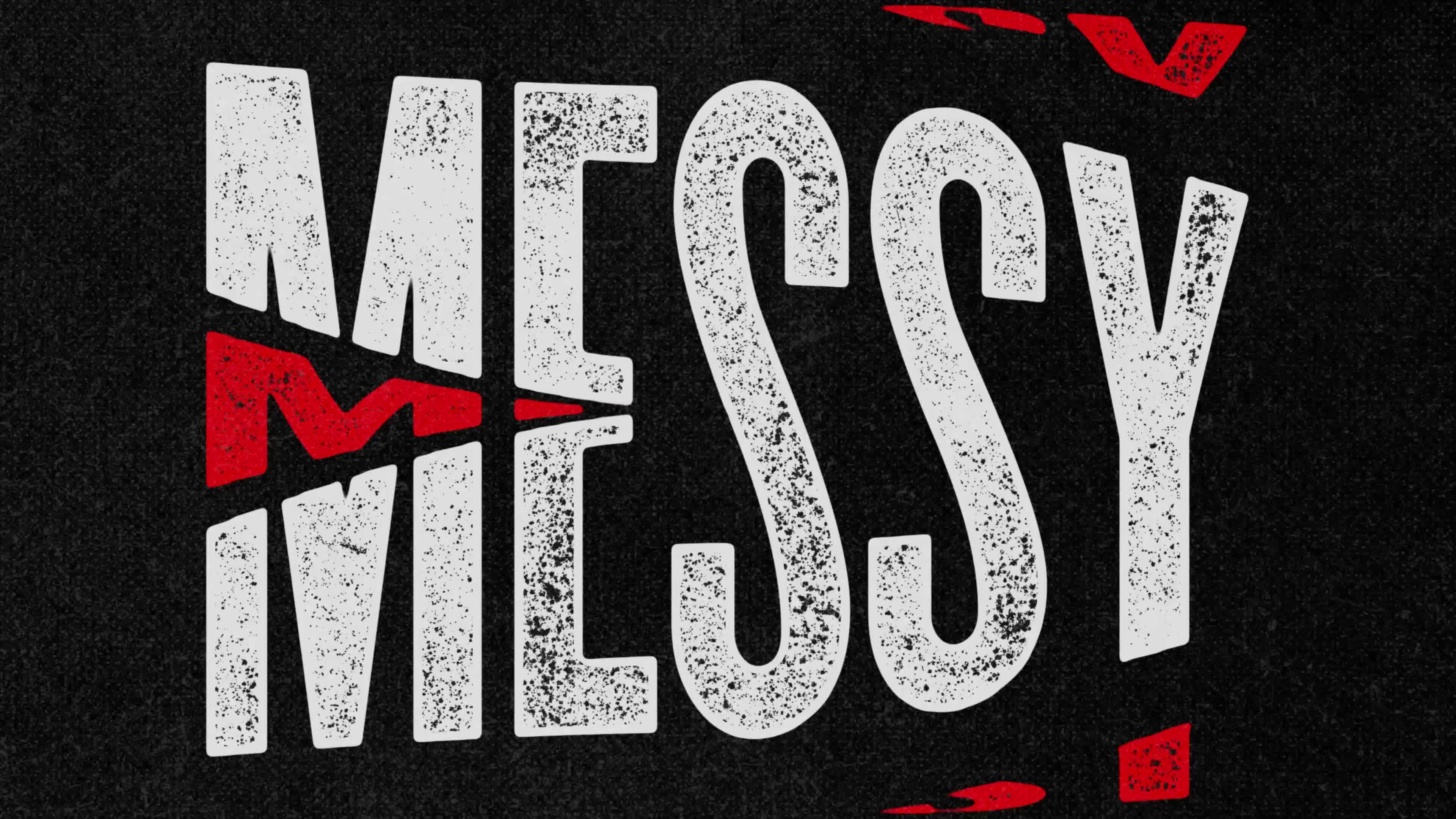 Messy Lettering Dynamic Text Animations With A Grunge Texture 39062914