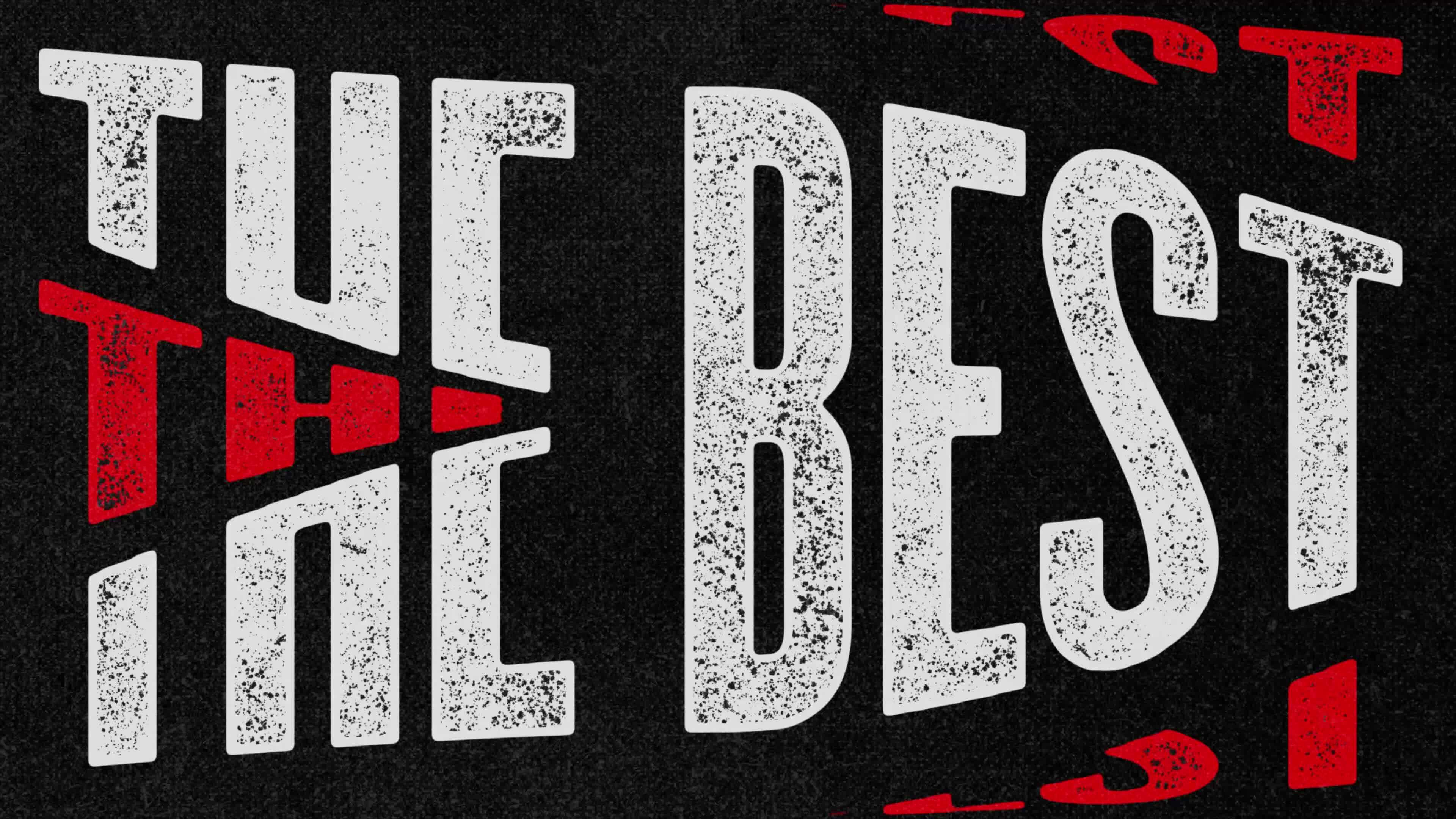The Best Lettering Dynamic Text Animations With A Grunge Texture