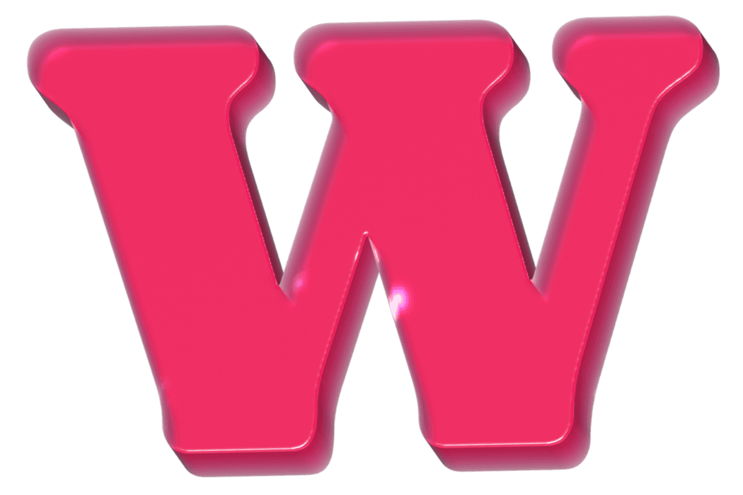 Alphabet W PNGs for Free Download