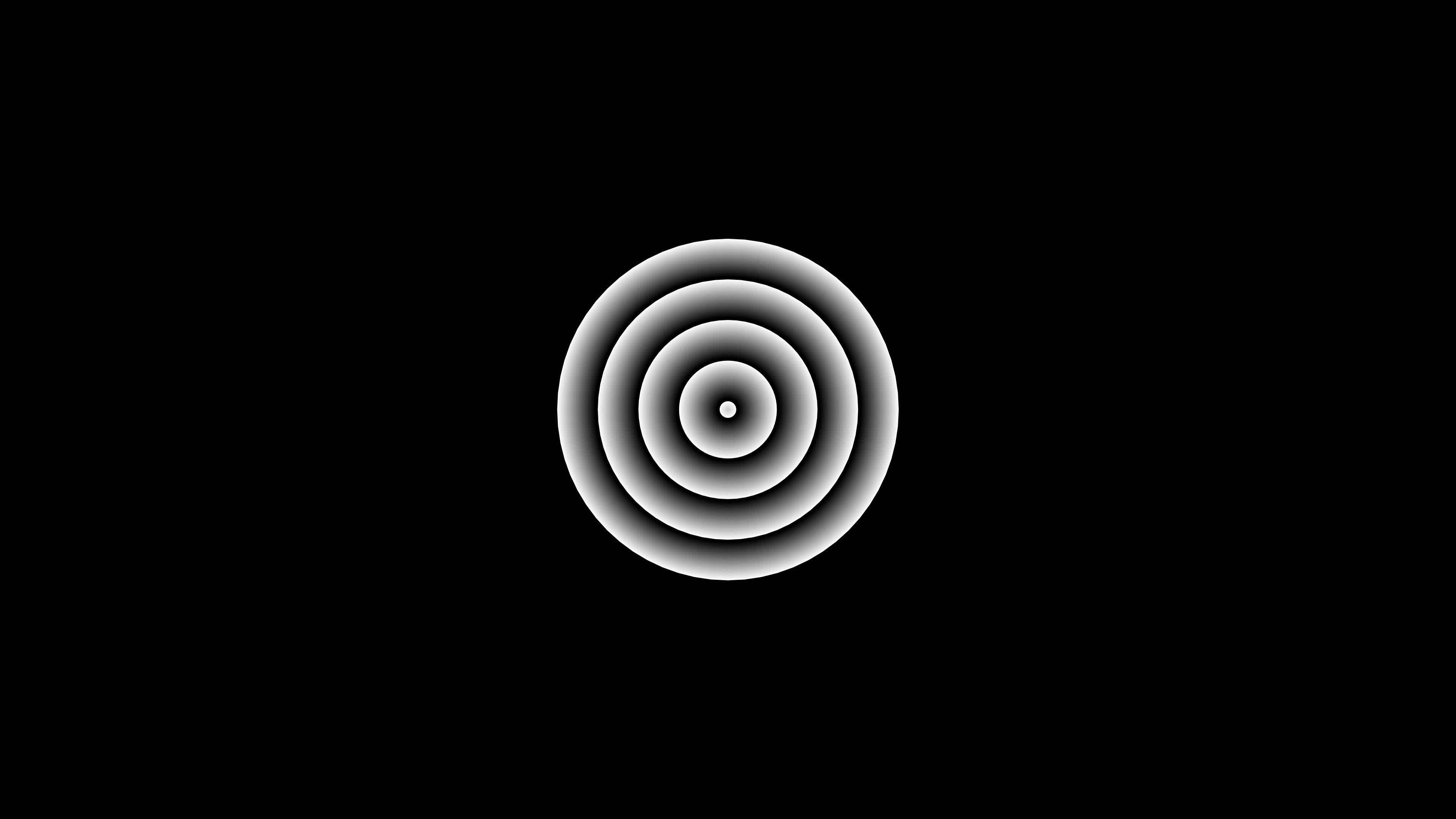 Abstract Radio Waves Circles Background Animation Of Radio Wave Circle