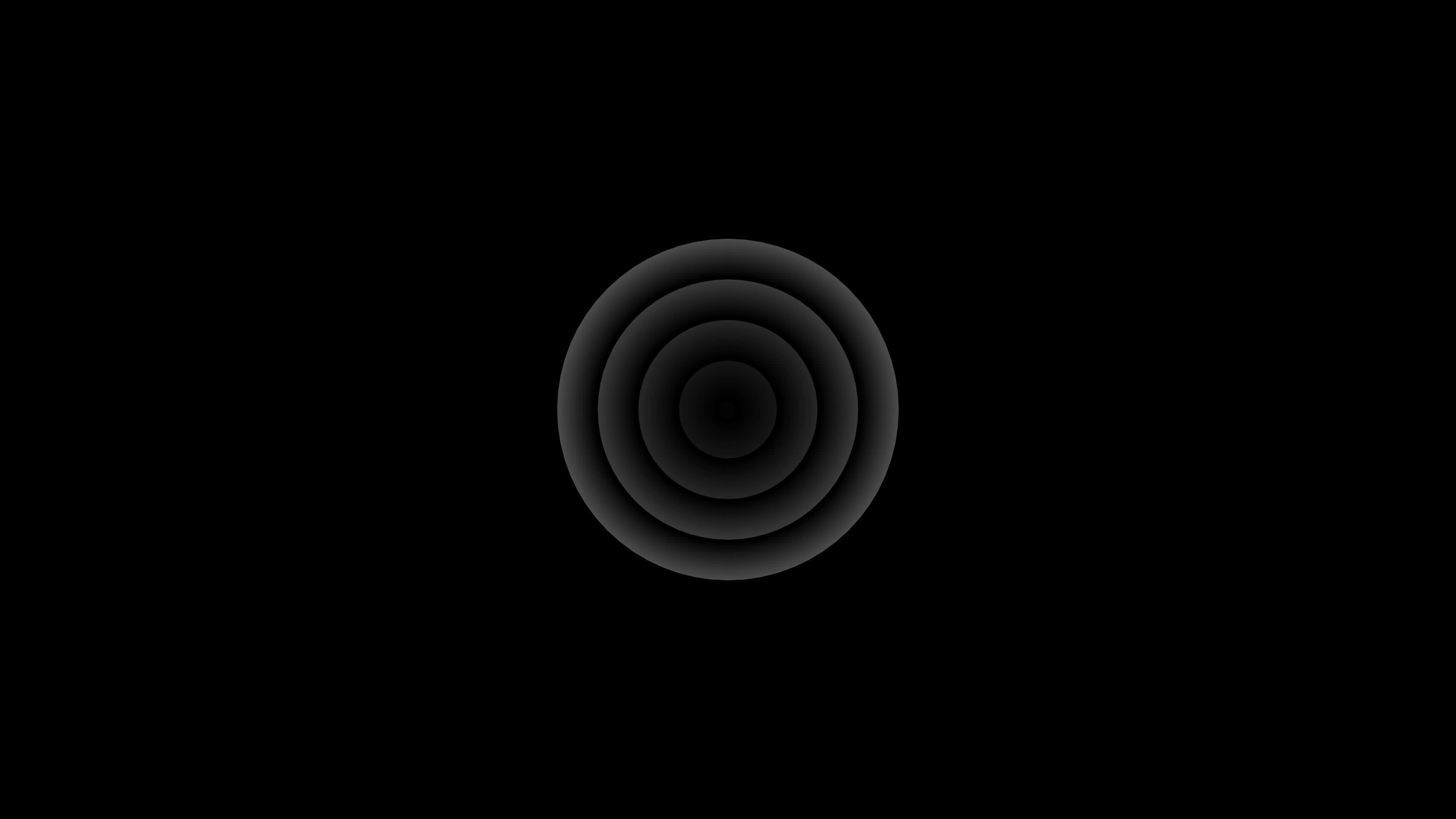Abstract Radio Waves Circles Background Animation Of Radio Wave Circle