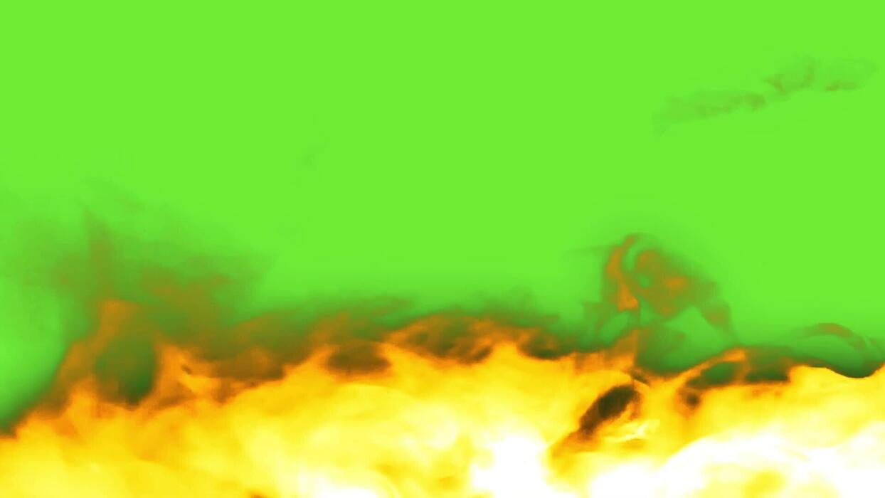 Green Screen Fire Transition Stock Video Footage for Free Download