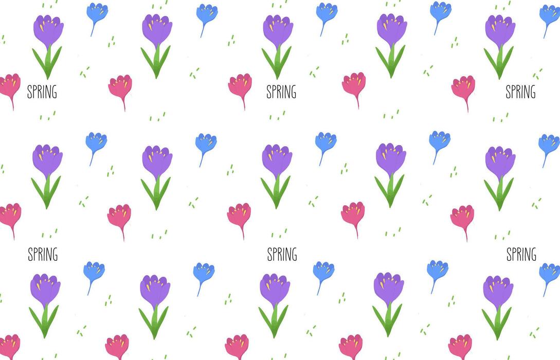 Spring Pattern Background Vector Art, Icons, and Graphics for Free Download