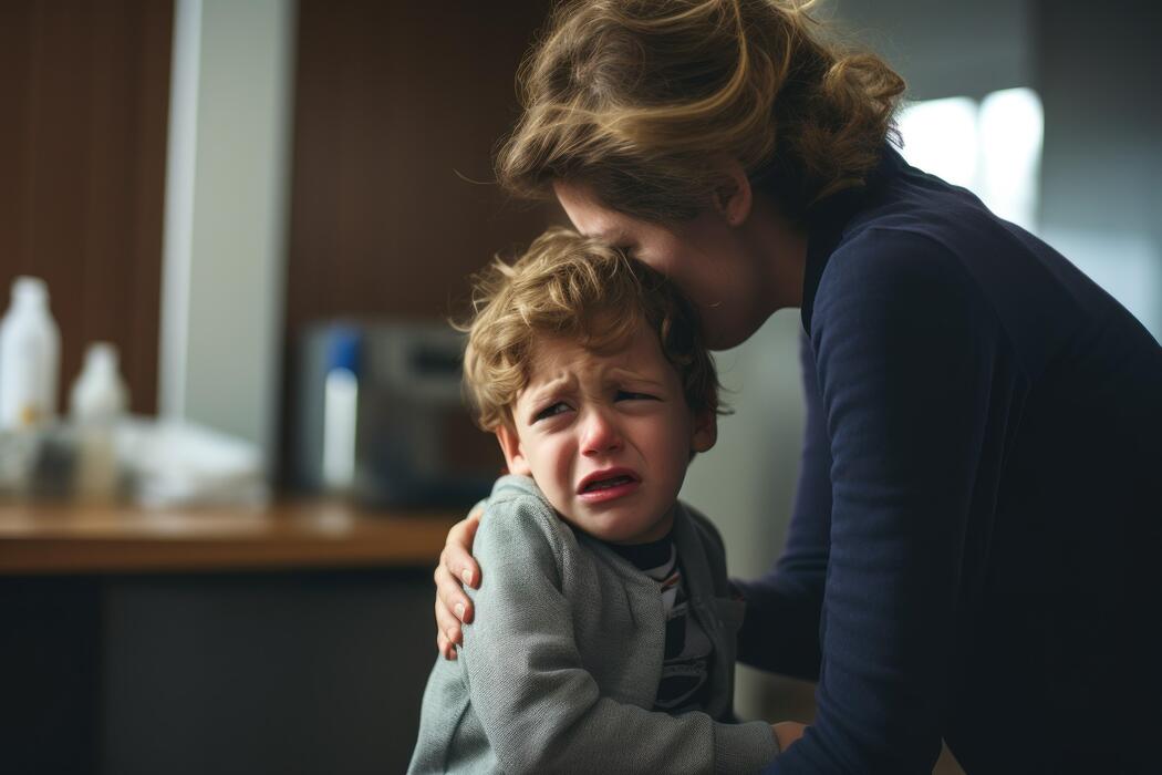 Sad Mother And Son Stock Photos, Images and Backgrounds for Free Download