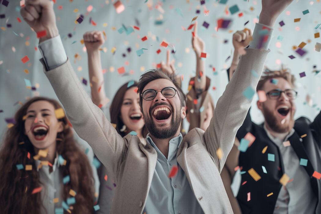 Celebrating Success Stock Photos, Images and Backgrounds for Free Download