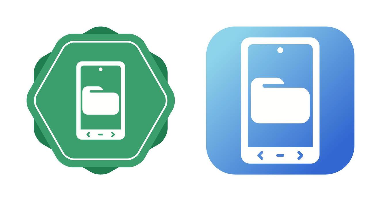 Mobile App Icon Mockup Vector Art, Icons, and Graphics for Free Download