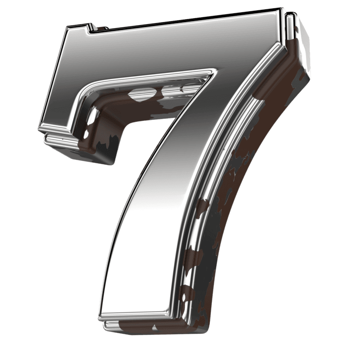 Number 7 3d PNGs for Free Download