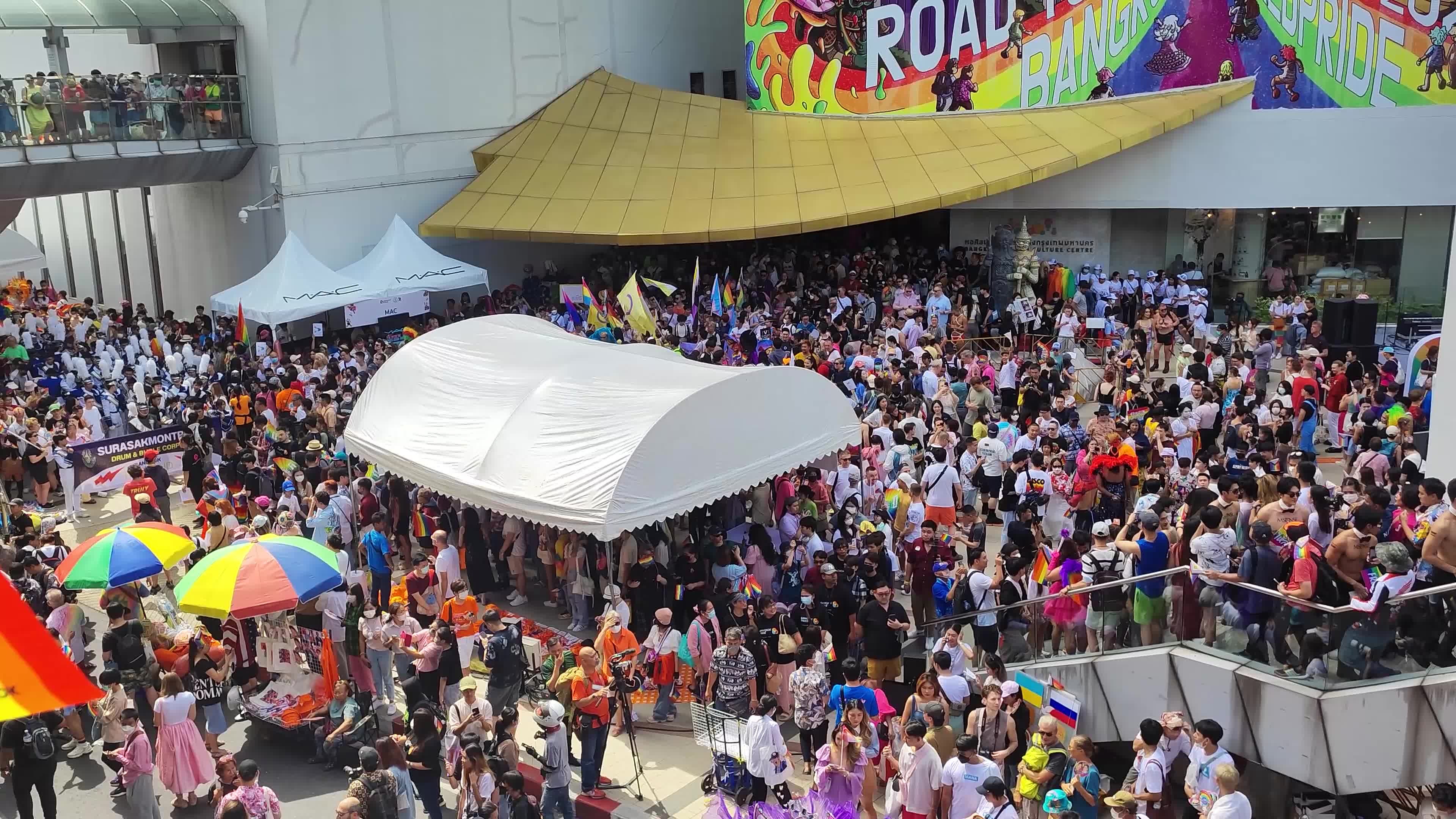 Bangkok, Thailand, June 4 2023 - Bangkok Pride Parade LGBT Street ...