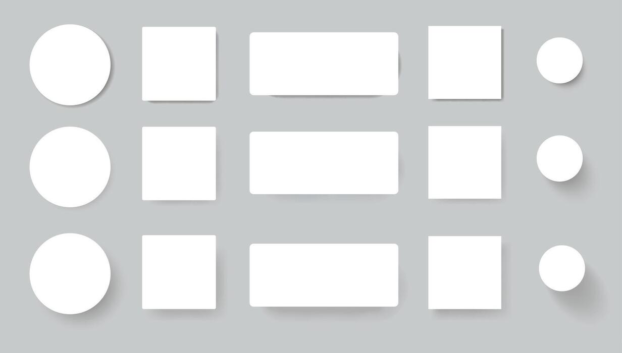 Square Icon Set Vector Art Icons And Graphics For Free Download
