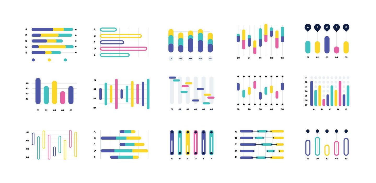 Infographic Line Chart Vector Art, Icons, and Graphics for Free Download