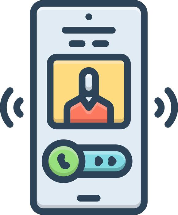 Iphone Incoming Call Vector Art, Icons, and Graphics for Free Download