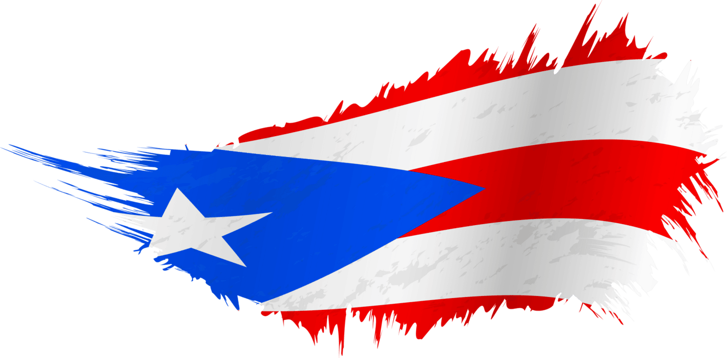 Bandera De Puerto Rico PNG para descargar gratis