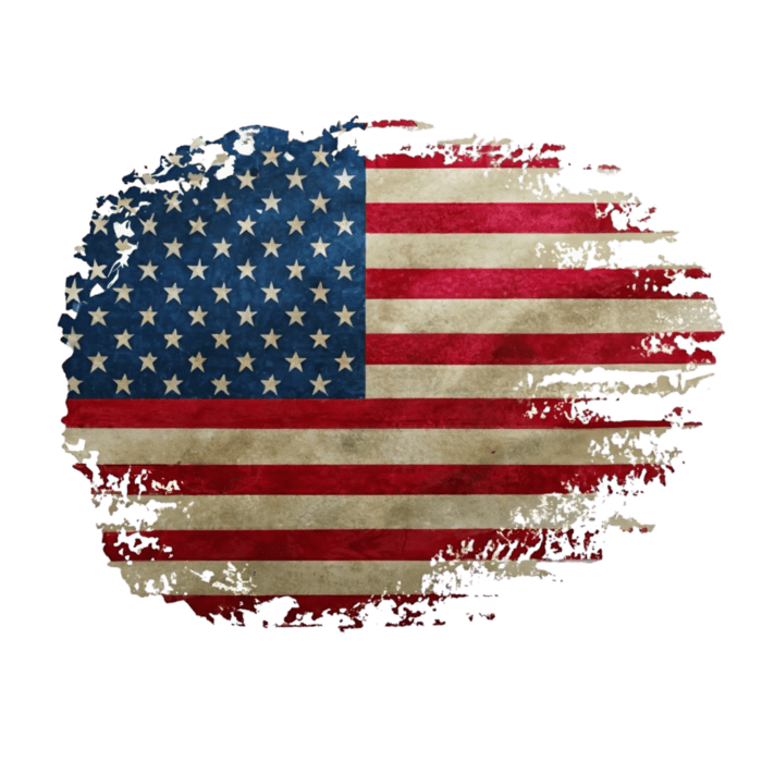 Distressed American Flag PNGs for Free Download