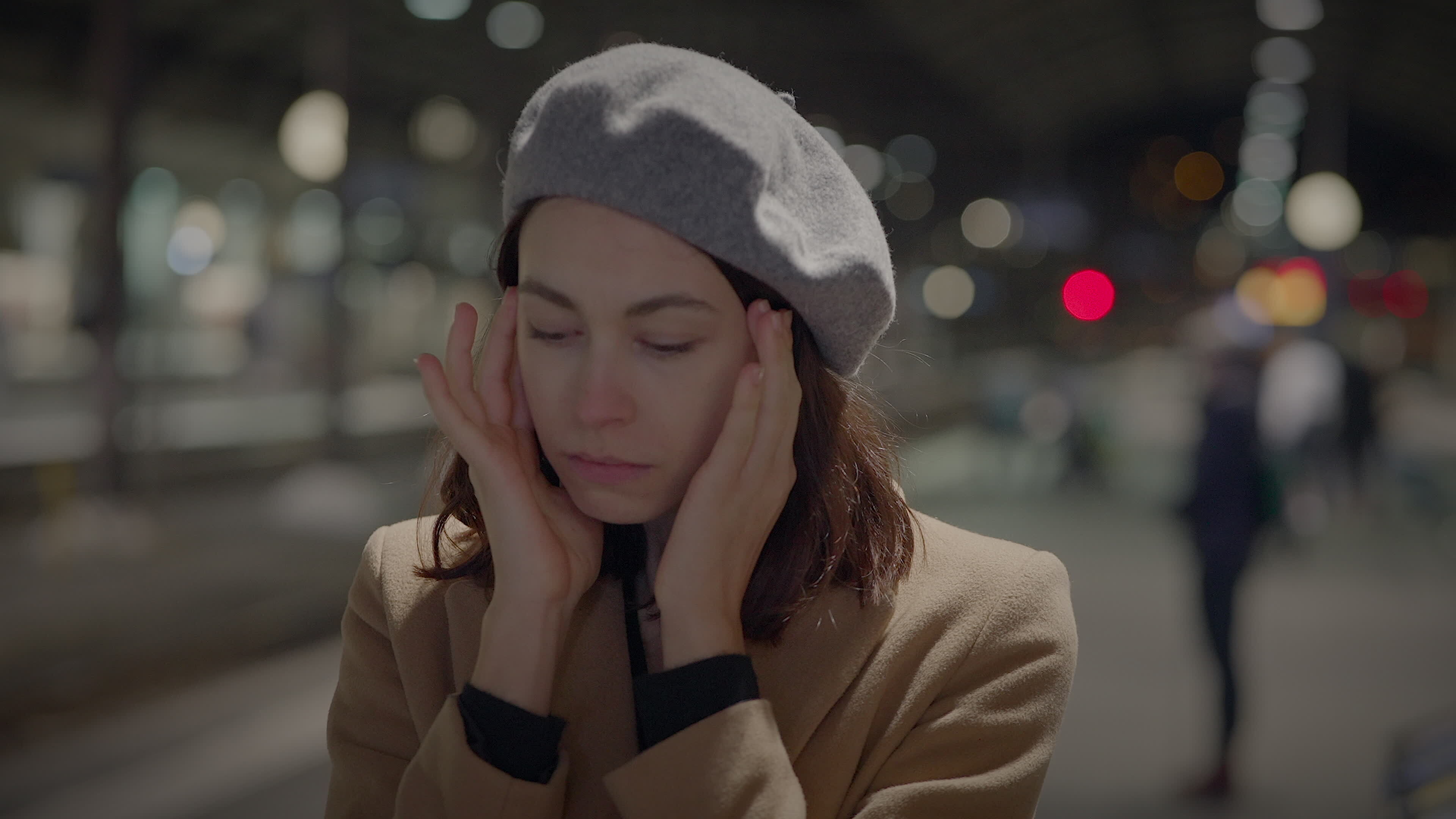 Dissatisfied Thoughtful Female Person Having Negative Mad Emotions 39621708 Stock Video at Vecteezy