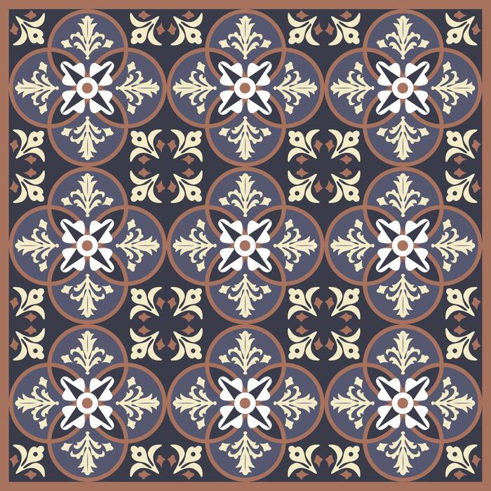 Moroccan Tile Pattern Vector Art, Icons, and Graphics for Free Download