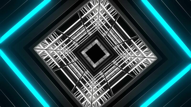 Cyan and Pink Square Strobe Light Tunnel Background VJ Loop 39670460 Stock Video at Vecteezy