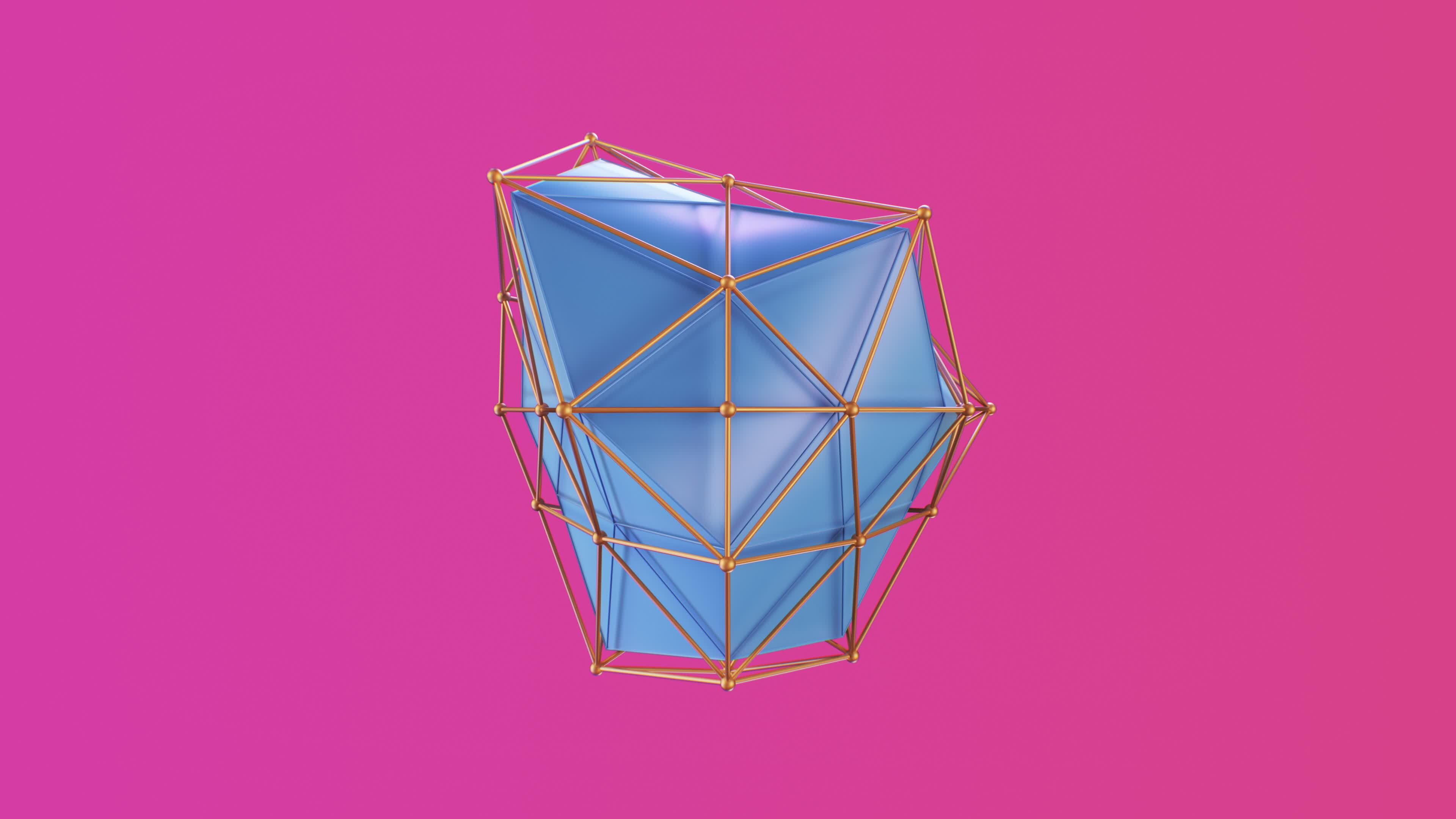 Abstract Geometric Object Motion Background Loop 39672222 Stock Video