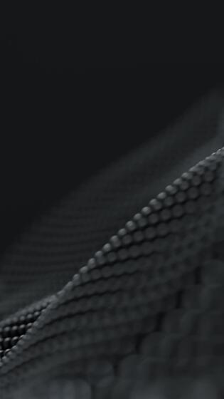 Abstract black dot particle wave animation background, 3d rendering seamless loop 39856885 Stock ...