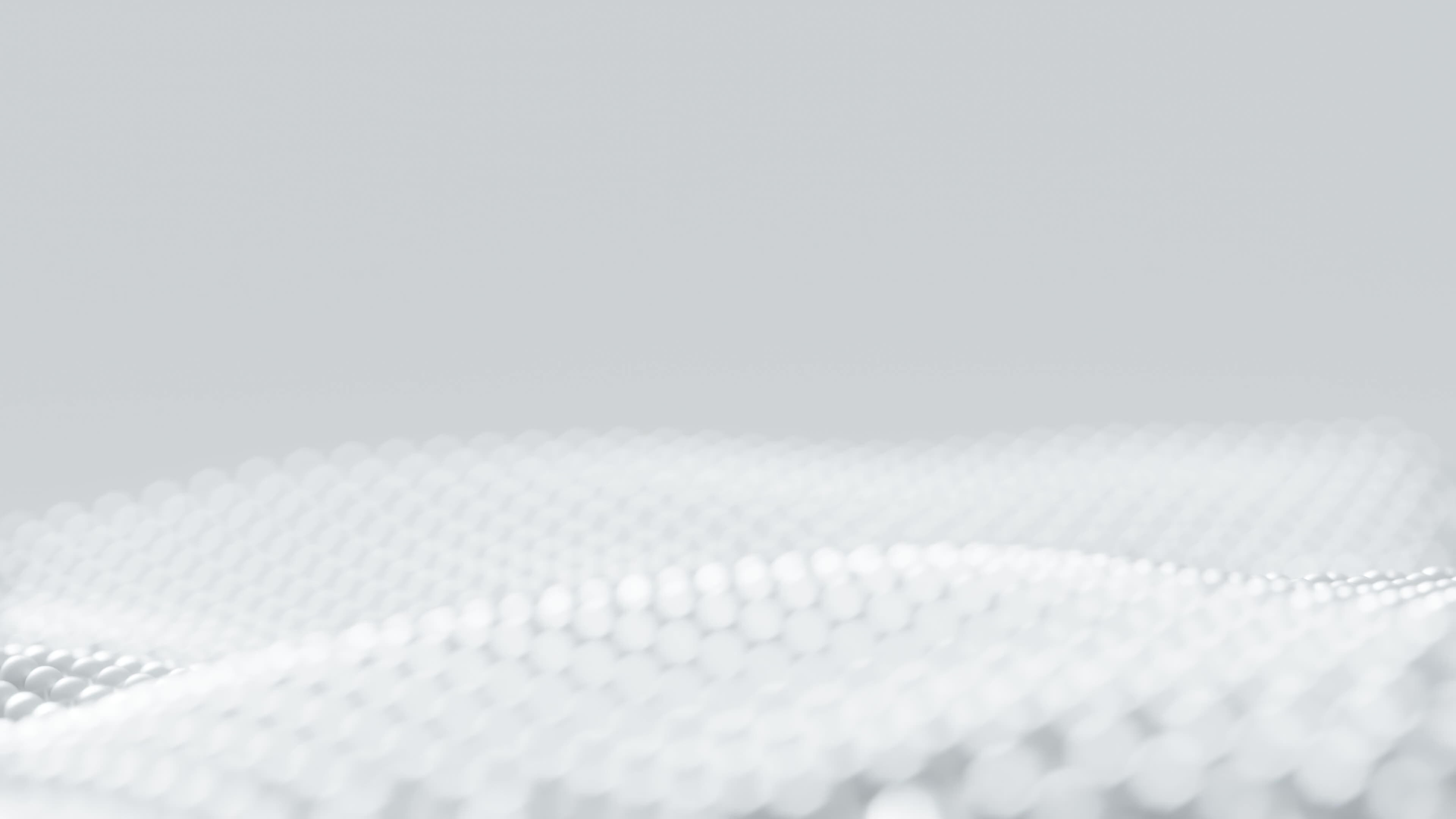 Abstract White Dot Particle Wave Animation Background 3d Rendering